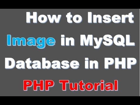 Learn Beginner PHP Tutorial 57 How to Insert Image in MySQL Database in PHP - Mind Luster