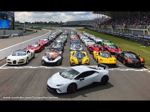 Watch All of Your Dream Cars Rip Around a Track During this Massive ...