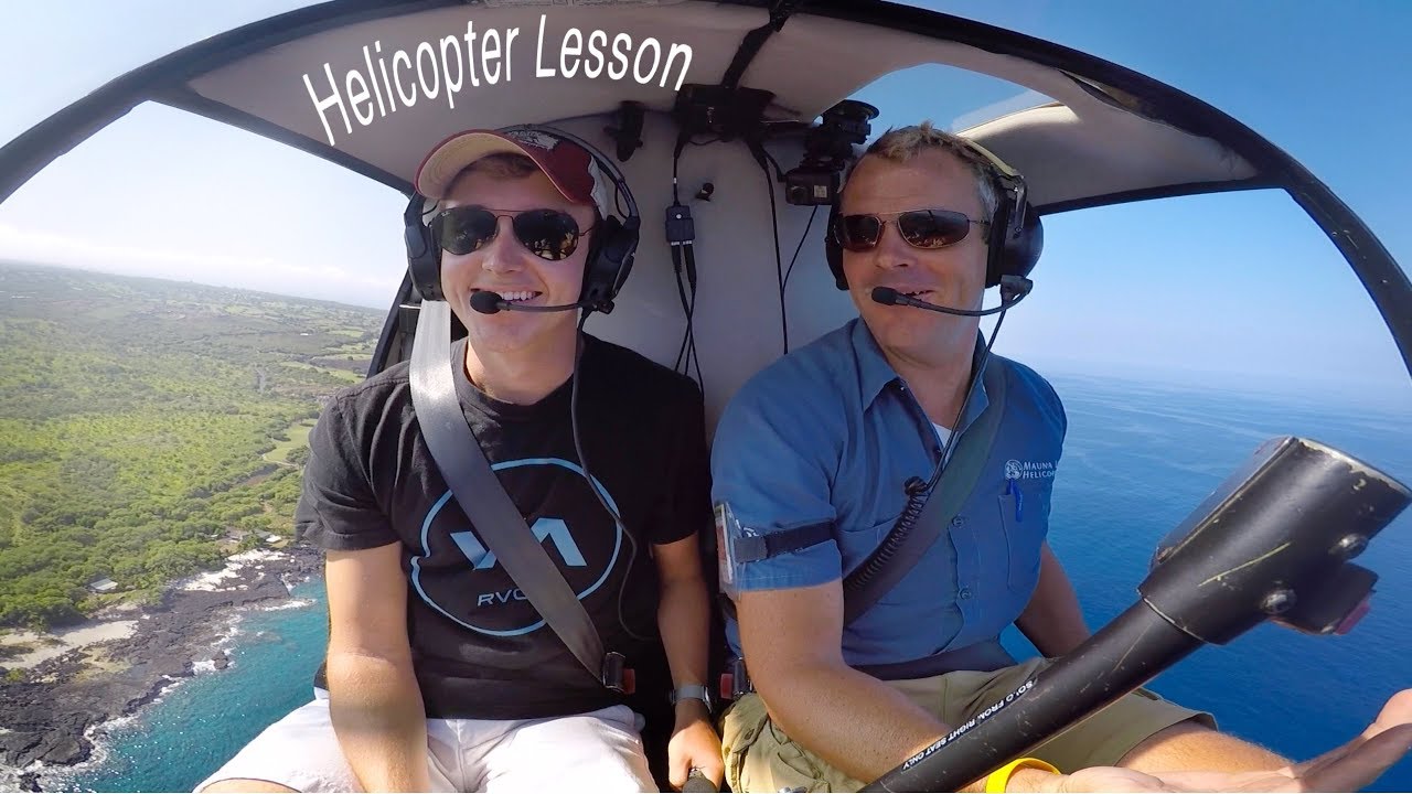Swayne Martins' First Attempt At Flying Helicopters - Swayne Martin