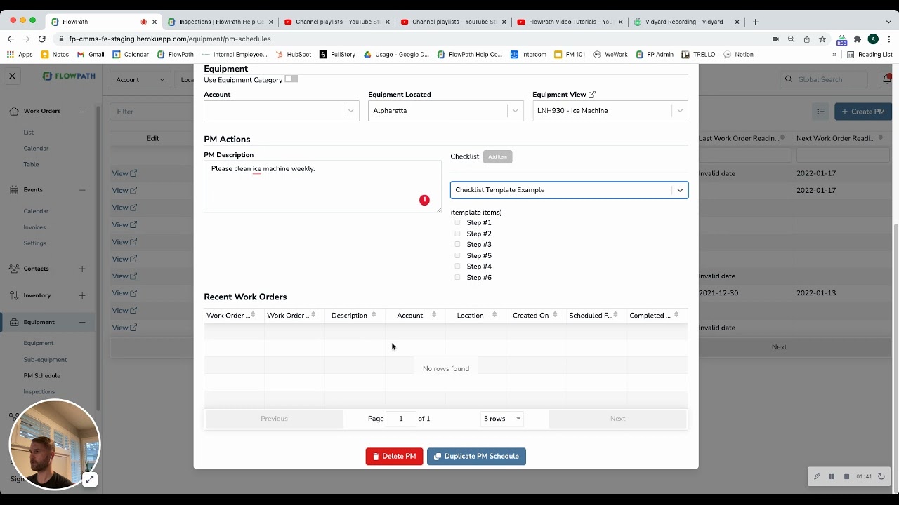 FlowPath Preventive Maintenance Schedule Automation