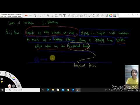 Newton's Law part 1. Net external force and Velocity