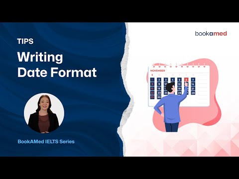 Writing Date Format | BookAMed IELTS Series