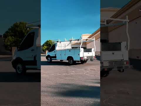 2018 Ford Transit 350 HD Cutaway – Heavy-Duty Work Van for Sale in Fresno!
