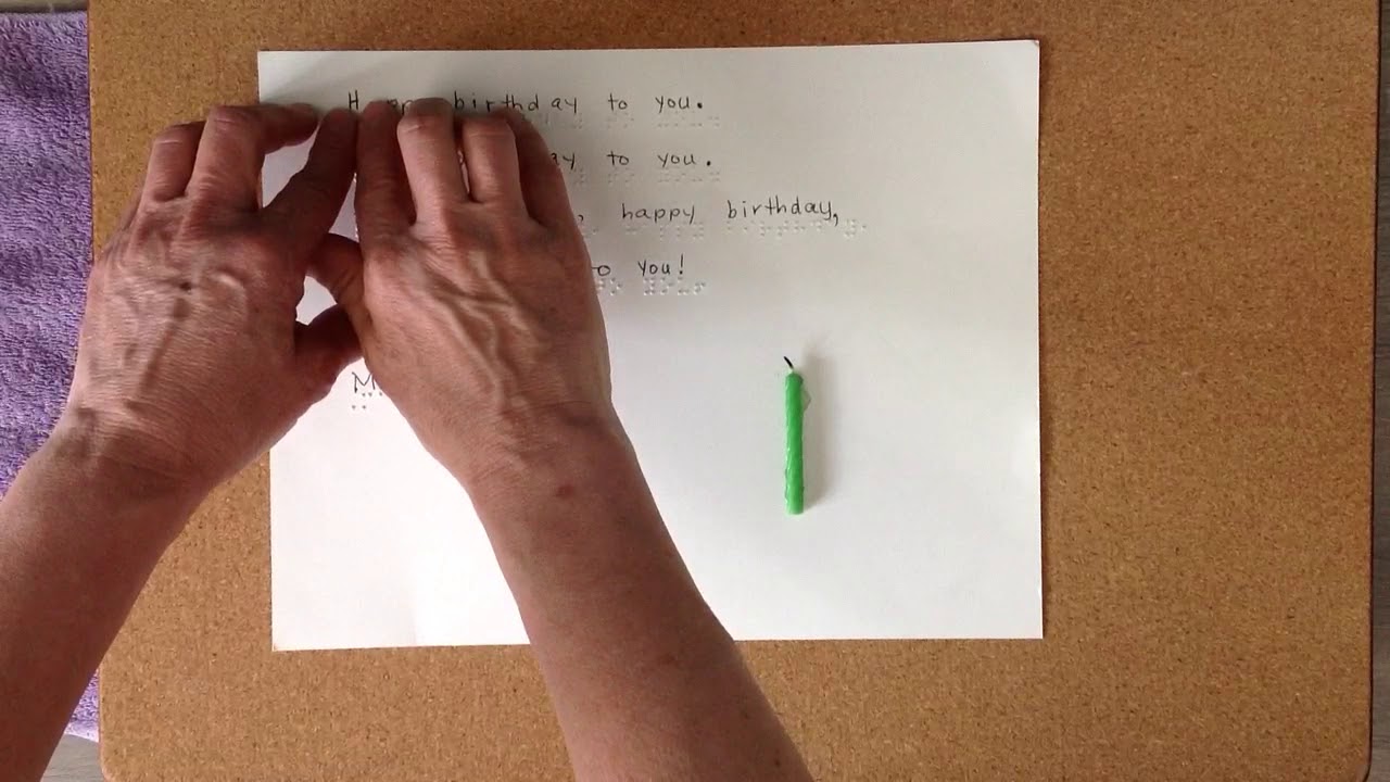 Tracking Braille ~ Beginner