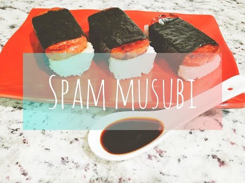 How to Make Spam Musubi With and Without Mold