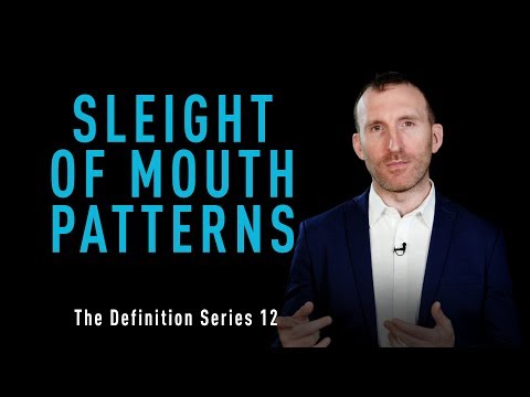 No 12: Sleight of Mouth Patterns - The Definition Series by Owen Fitzpatrick