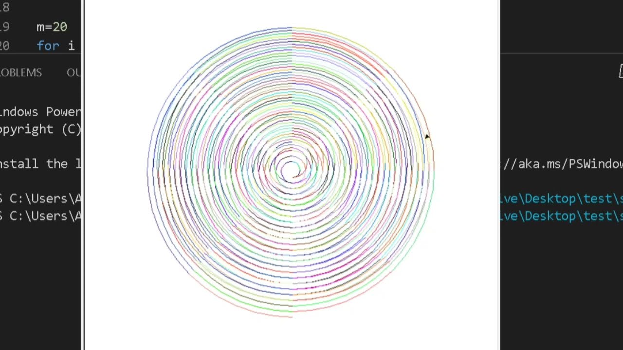 Python pattern program to print amazing pattern using turtle module for beginners