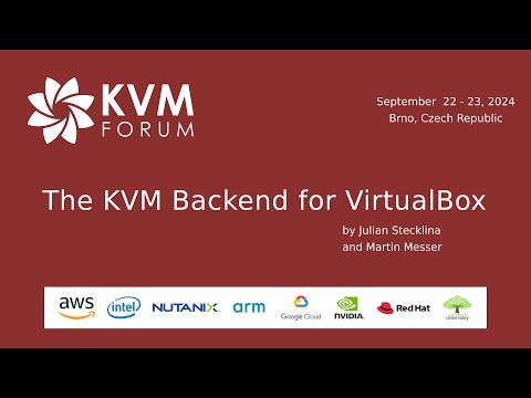 The KVM Backend for VirtualBox by Julian Stecklina & Martin Messer