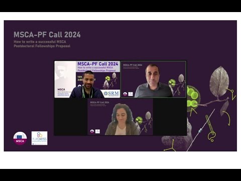 Webinar: MSCA-Postdoctoral Fellowships 2024 - "How to write a successful proposal"