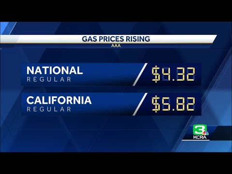 Average US gasoline price jumps 15 cents to $4.38 per gallon. CA sits at $5.82