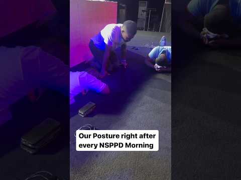 Pastor Jerry Eze. This is what happens after every morning NSPPD prayers. #gospelhotspot #religion