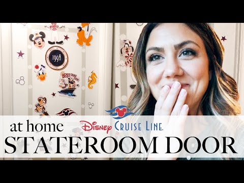 How to Make Your Own Disney Cruise Stateroom Doors (2020) | Disney Cruise Door Decorating