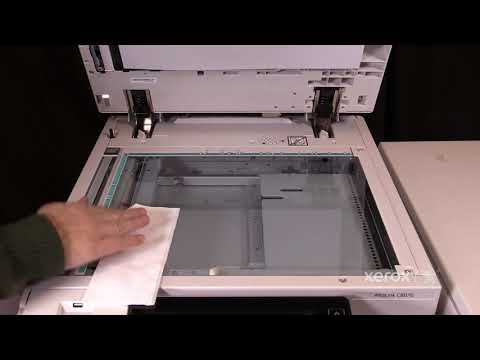 Xerox® AltaLink® C8070 Family Cleaning the Platen Glass No Audio