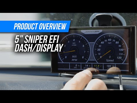Upgrade Your Sniper EFI and Terminator X System with a 5in Digital Dash