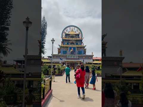 Golden temple coorg #goldentemple #coorg #kushalnagar #monastry #temple #buddha