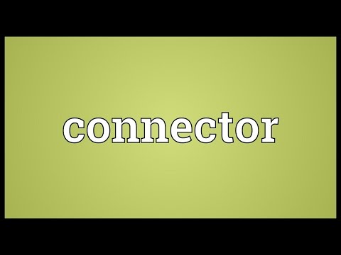 Connector Meaning