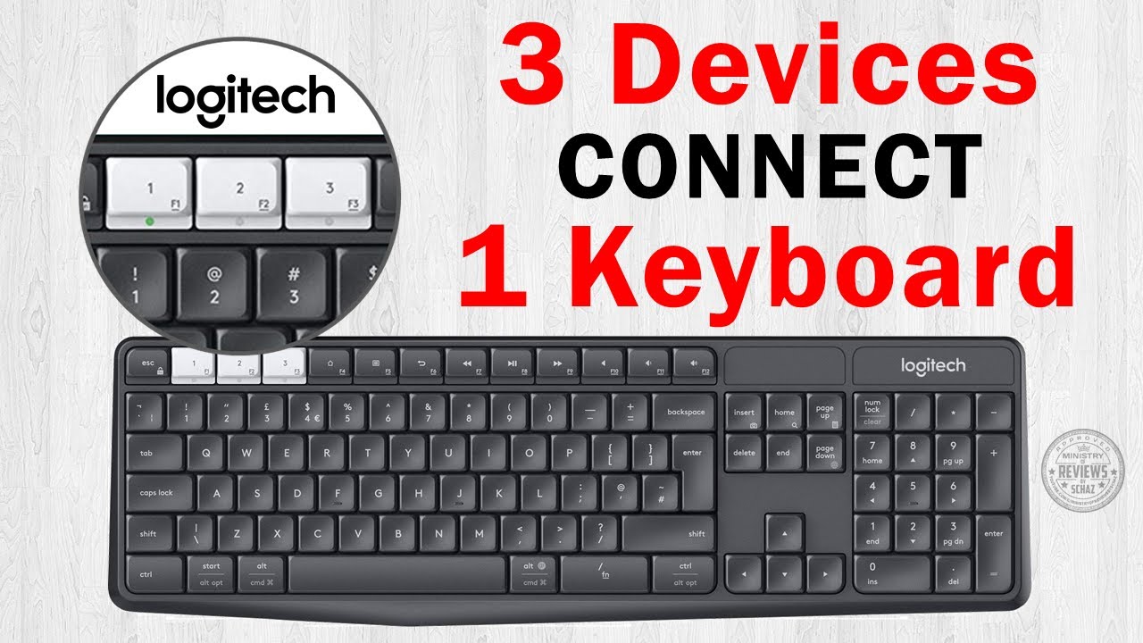 Logitech Multi Device Keyboard K375s ⚡ Connect 3 Devices with 1 Keyboard