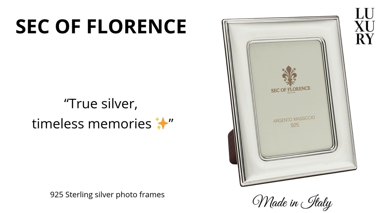 “925 Sterling Silver Frame | The Perfect Luxury Gift”