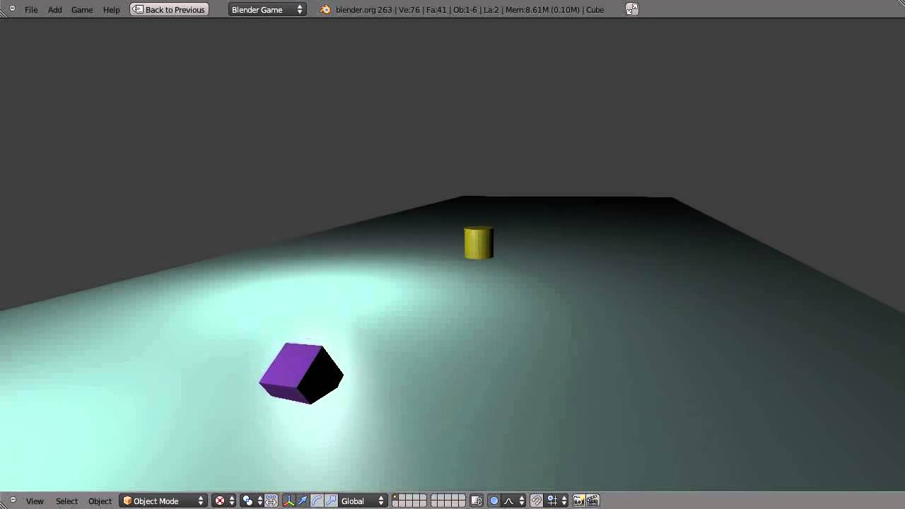 Blender 2 6 Tutorial   Python Game Engine Programming   Part 4