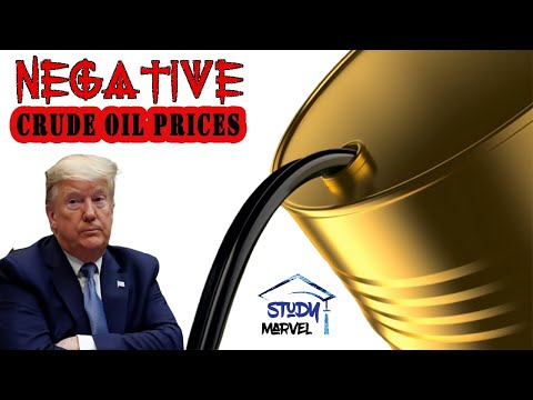 NEGATIVE CRUDE OIL PRICES | CURRENT AFFAIRS 2020 | EXPLAINED IN HINDI | STUDY MARVEL