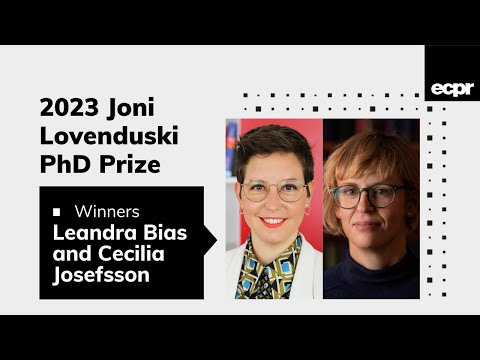 ECPR 2023 Joni Lovenduski PhD Prize in Gender and Politics