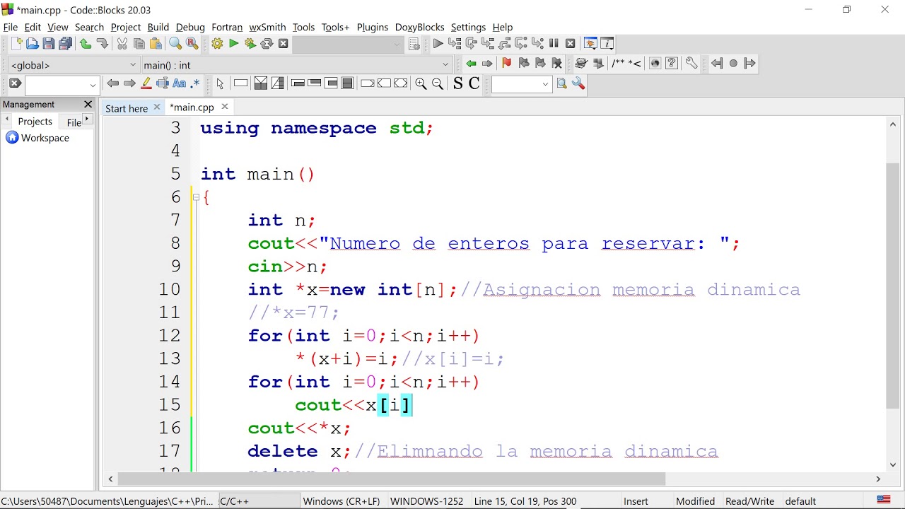 Operadores New y Delete de C++
