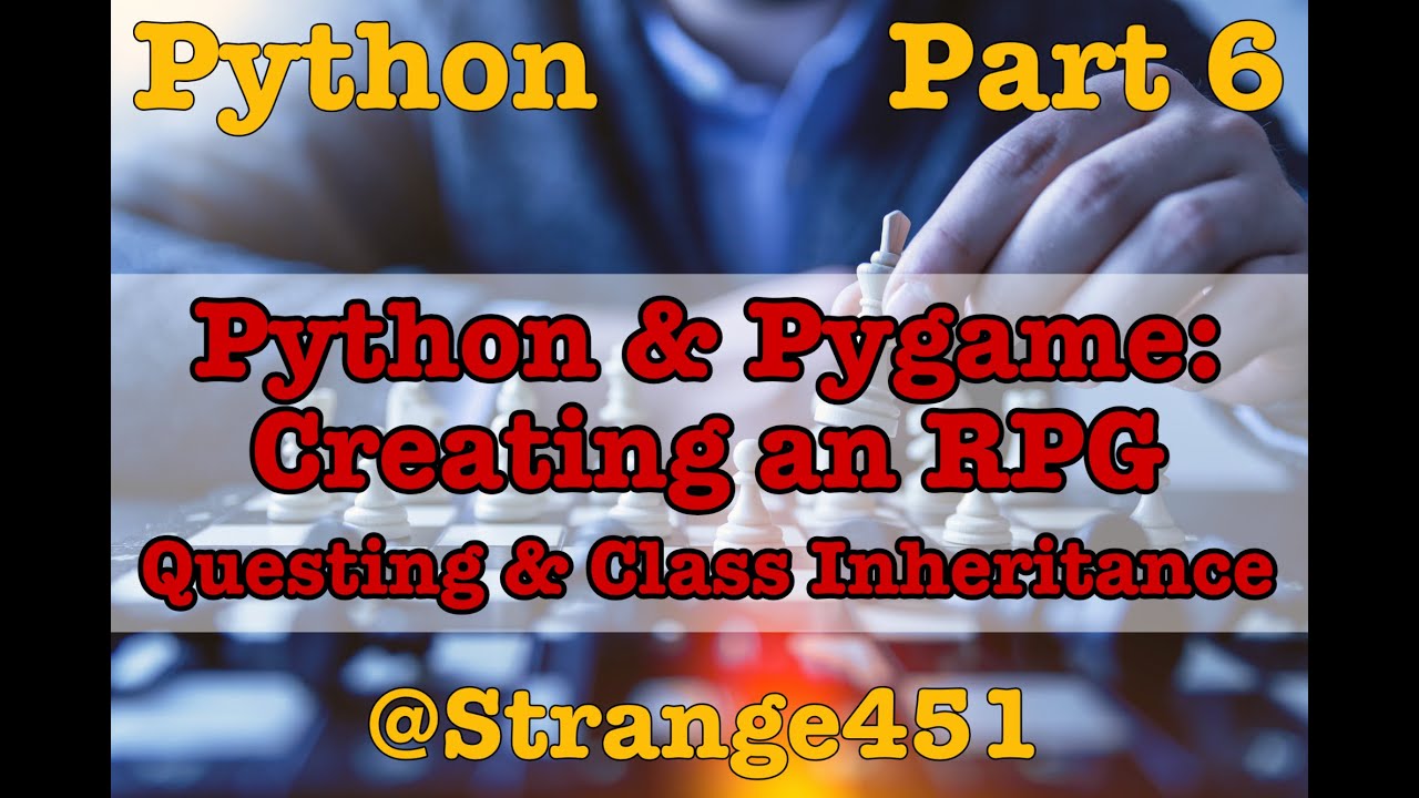 Creating an RPG with Pygame and Python, Part 6: Inventories, Conversations and Quests