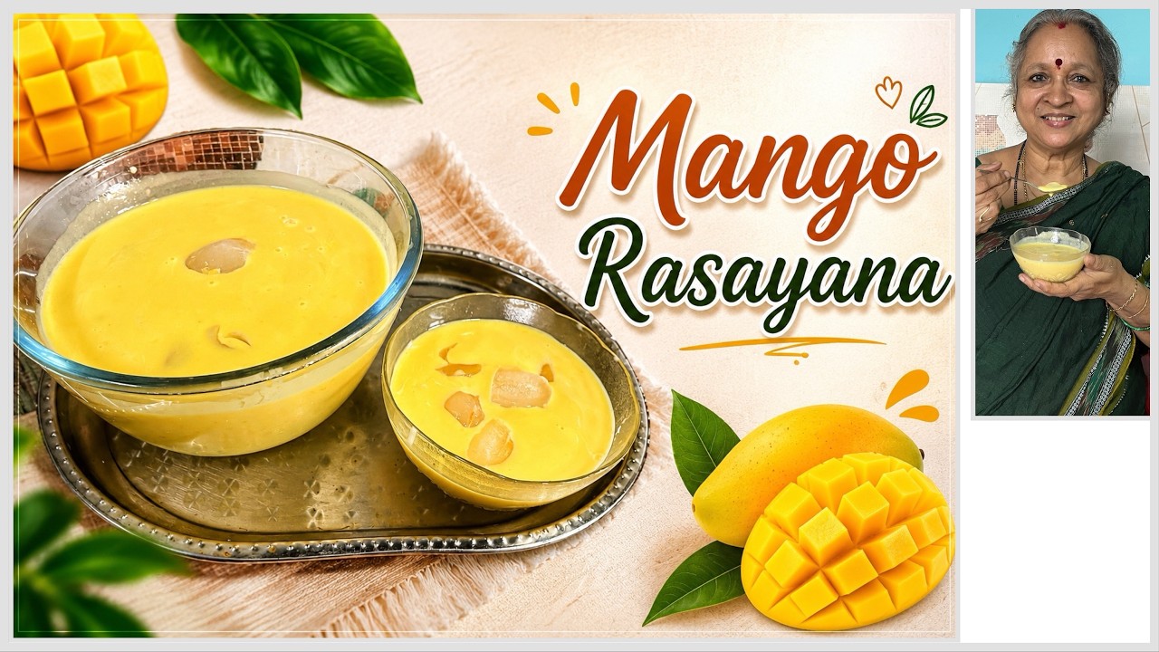 Delicious Mango Rasayana I No Cooking Dessert