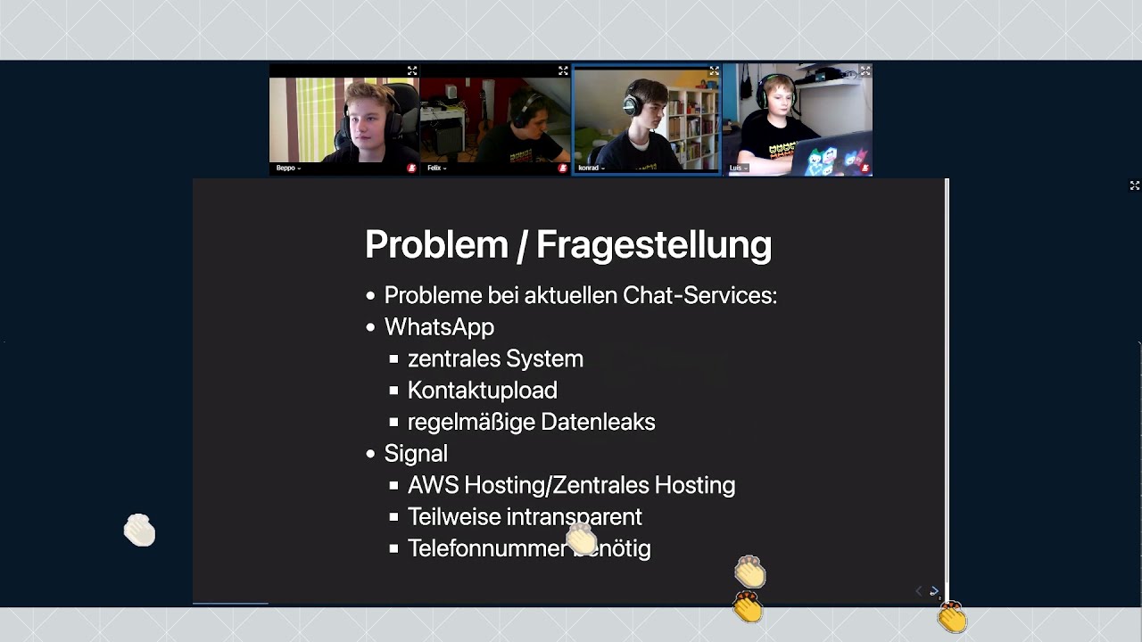 AlpakaChat | Jugend hackt in Köln 2021
