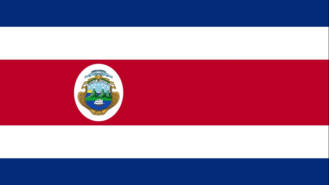 Flag of Costa Rica 1 Hour