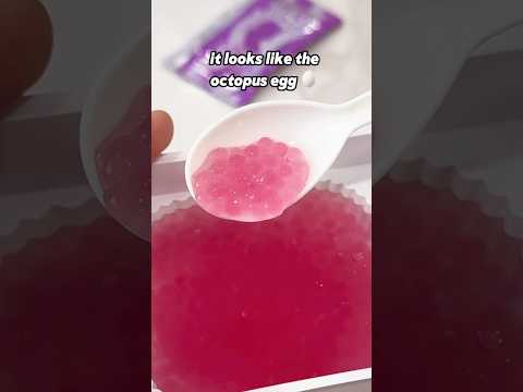 I try the viral octopus candy kit ๐ #shorts