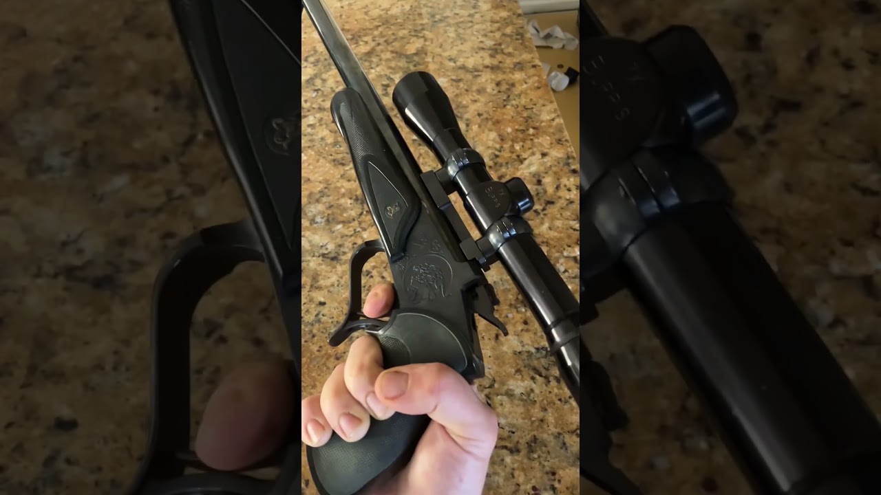 Thompson Contender with 7x scope