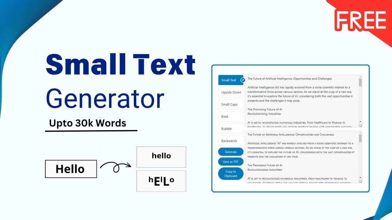 How to Generate Small Text: Step-by-Step Guide | Small Text Generator Tool