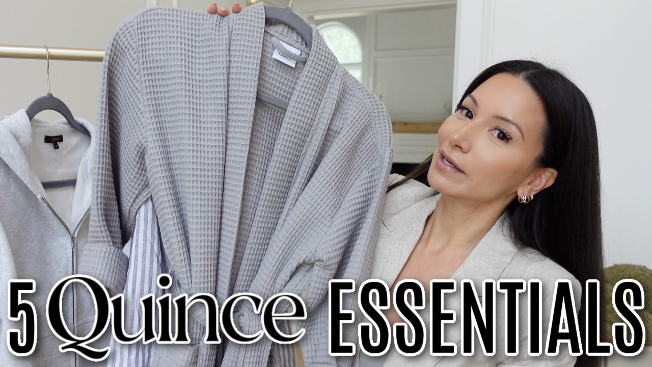 TOP 5 QUINCE Loungewear/Sleepwear Essentials *Luxury PJ and Robe Must Have* | LuxMommy