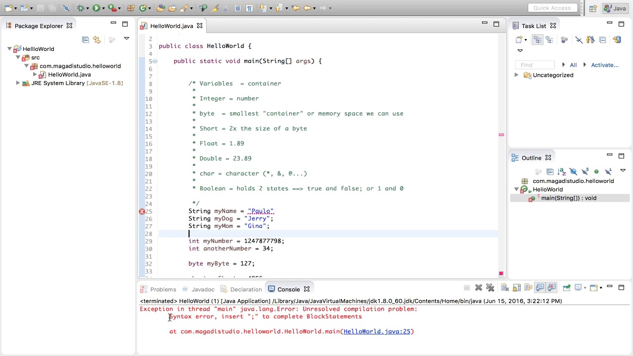 013 Handling Syntax Errors