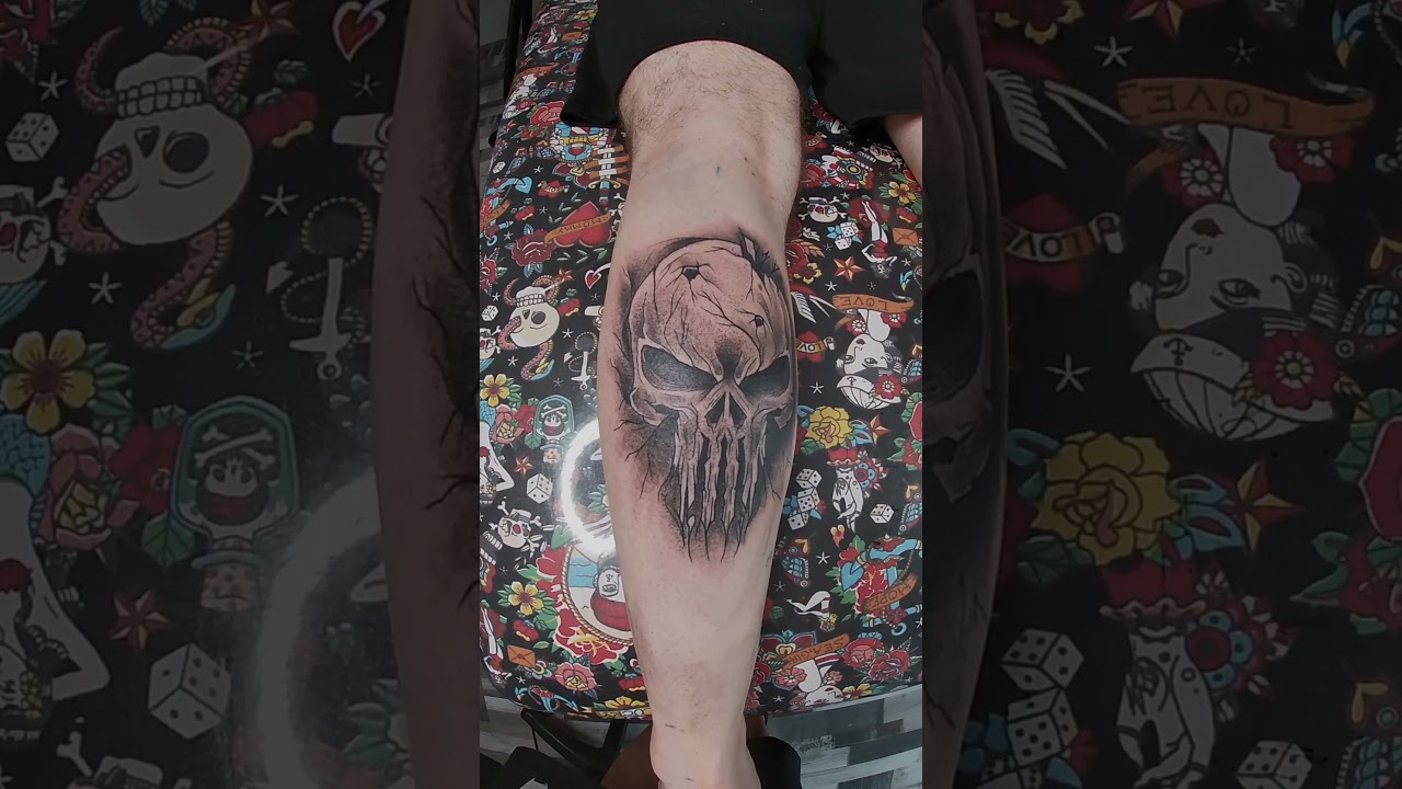 punisher skull  #tattoo #tatouage #tattooart #tattoodesign #tattooideas #tattoolover #tattoos