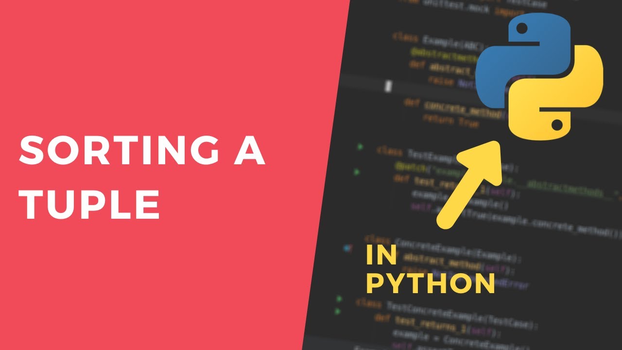 Sorting a tuple - 1 Minute Python Tutorial #shorts