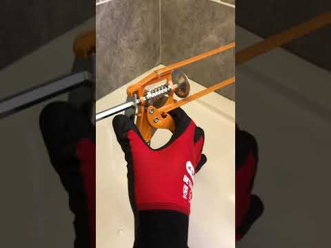 How to use a sealant gun,