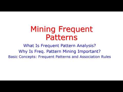 Mining Frequent Patterns-Introduction-Applications-DWDM