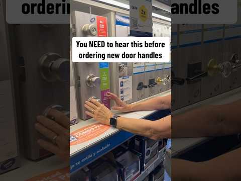 How to order door handles
