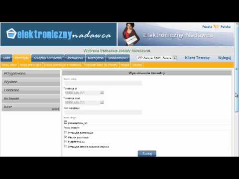 Elektroniczny Nadawca Import Allegro