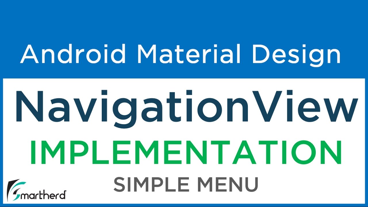 #8.2 Android NavigationView | Navigation Drawer | Implementing Simple Menu Items