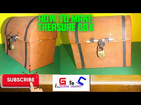 How to make Treasure Box | For Kids