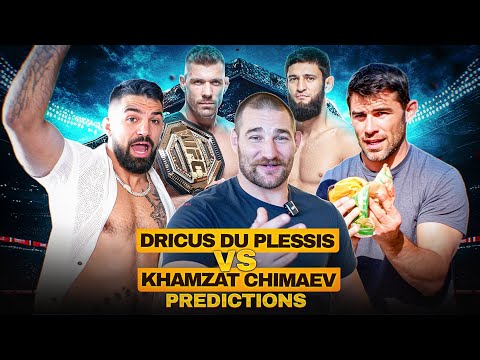 Dricus Du Plessis vs Khamzat Chimaev Predictions UFC 319