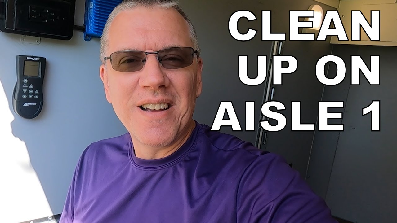 CARGO TRAILER INTERIOR CLEAN-UP