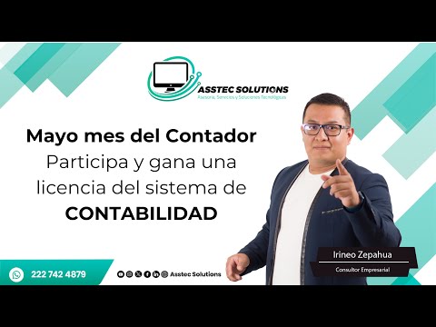 Participate and earn a license of the CONTPAQi Accounting system