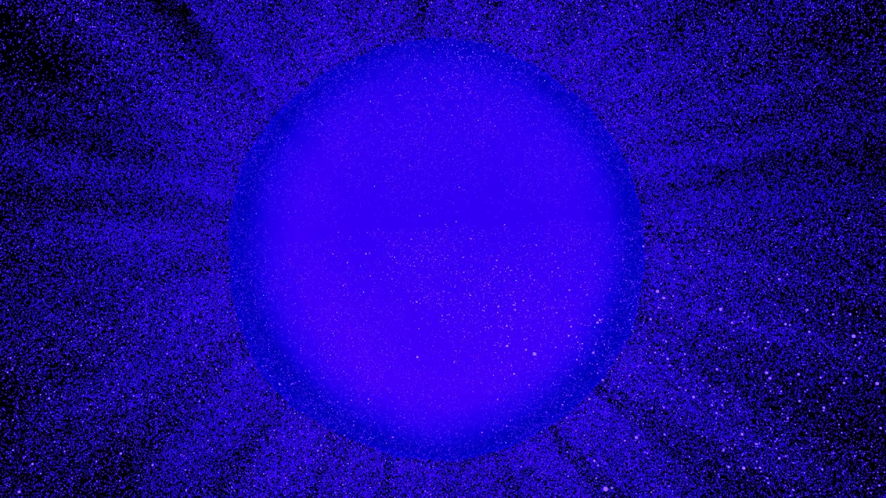 Particle explosion simulation!