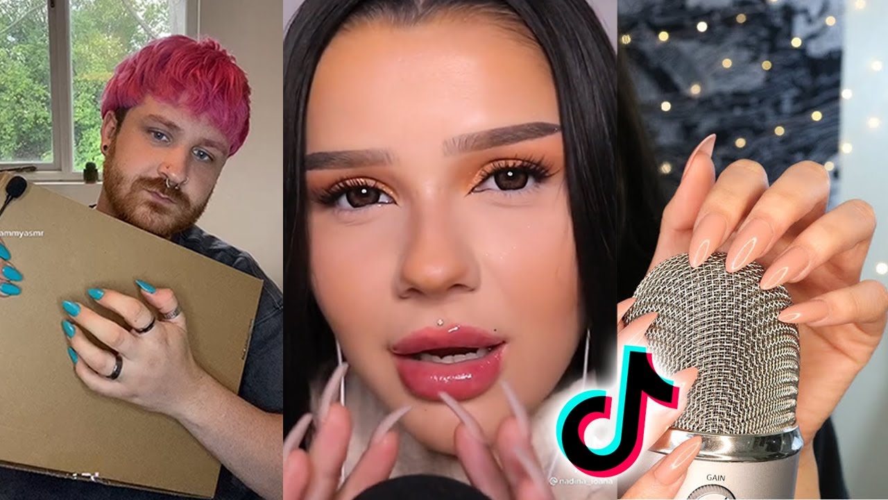 ASMR Relaxing Tapping and Whispering Triggers For Extreme Tingles & Sleep | TikTok Compilation 2021