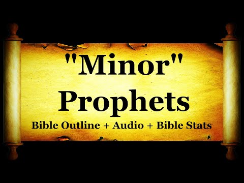 Minor Prophets Complete - Hosea-Malachi | KJV Audio Bible with Text | Read Along