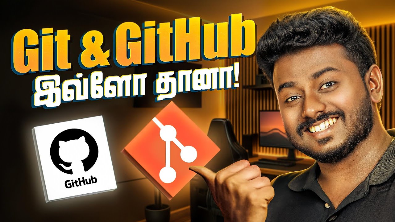 What Is Git & GitHub? Learn in 9 Minutes with Visuals In Tamil | 2025